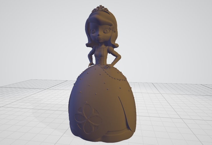 Archivo STL Princesa Sofía・Modelo para descargar y imprimir en 3D・Cults